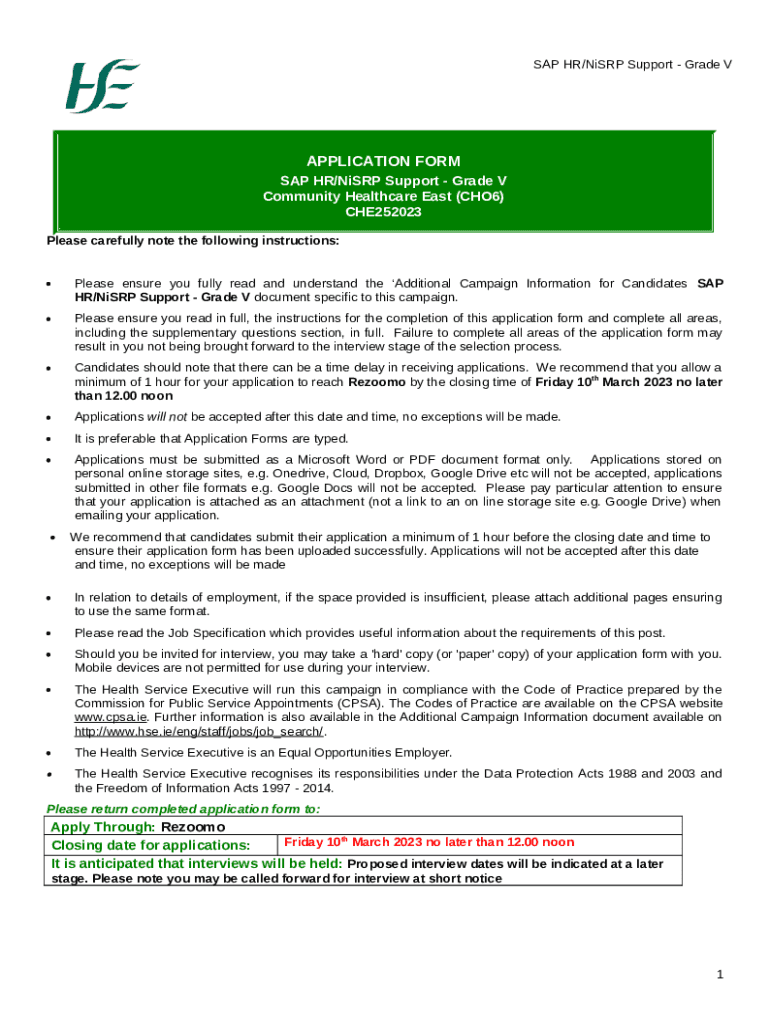 Application Instruction Booklet for the Department of Health ... Doc ...