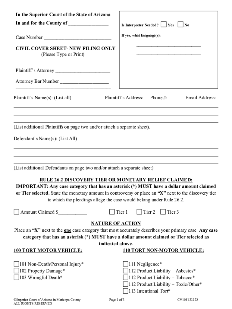 Fillable Online superiorcourt maricopa Petition to Seal Criminal Case ...