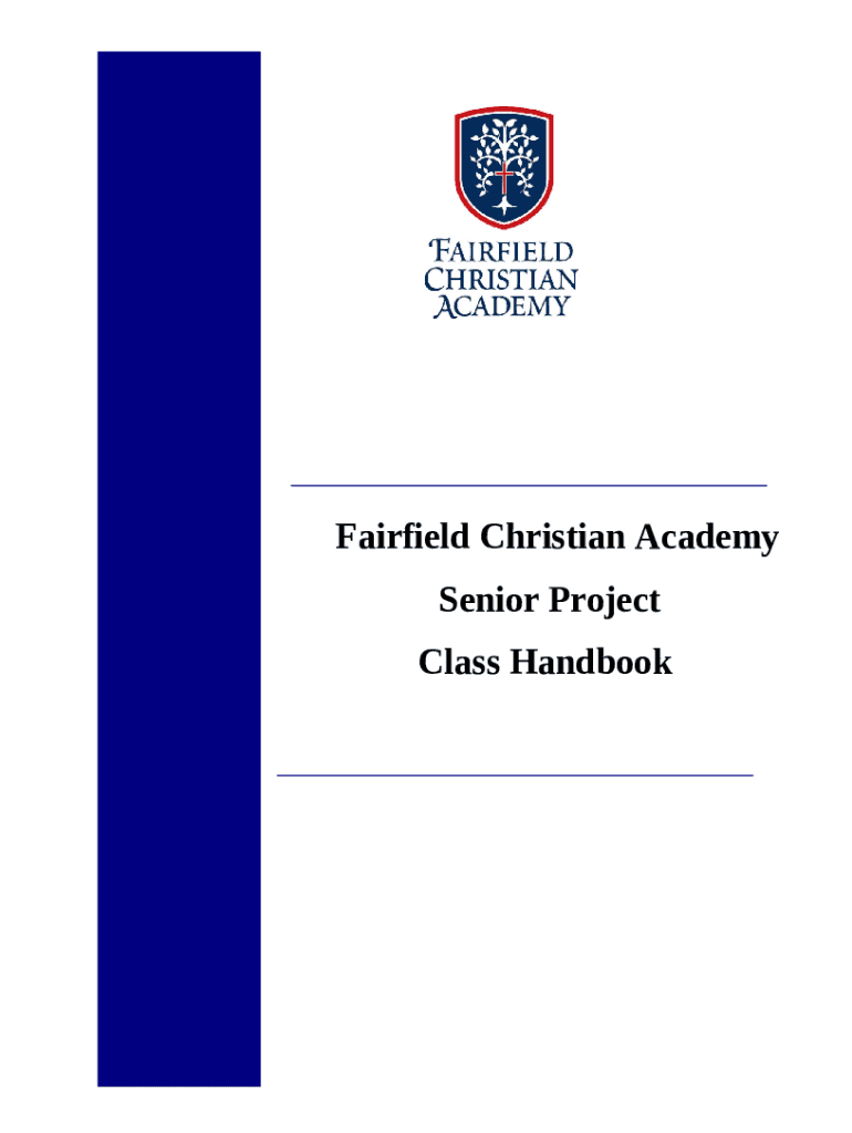 senior project student acknowledgement Doc Template | pdfFiller