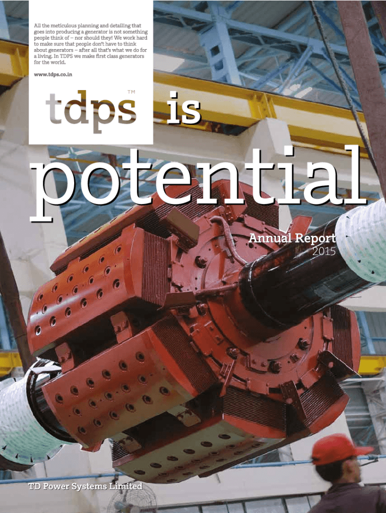 Fillable Online TD POWER SYSTEMS LIMITED Company Profile Fax Email ...