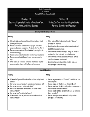 Fillable Online A Quick Guide to Teaching Informational Writing, Grade ...