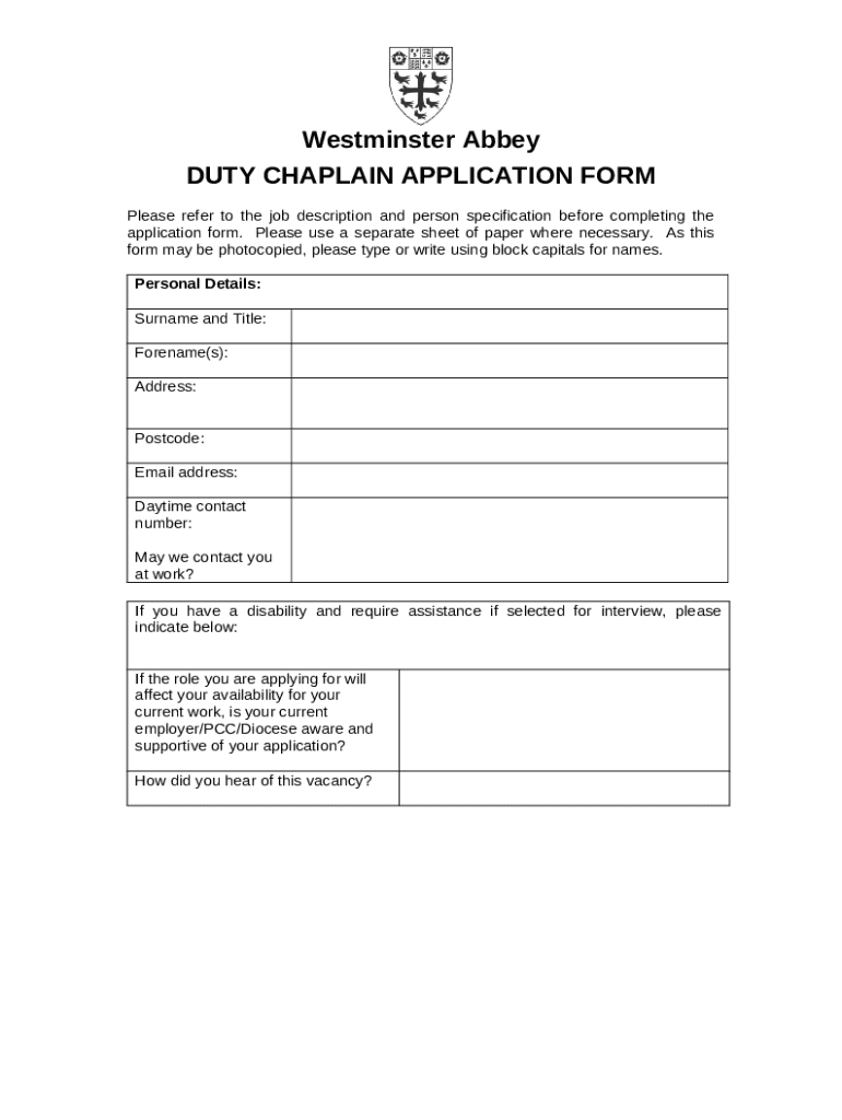 Visiting Choirs' Application Doc Template | pdfFiller