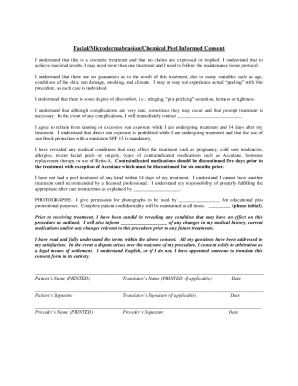 Fillable Online Cosmelan Consent FormEvolveaes Fax Email Print - pdfFiller