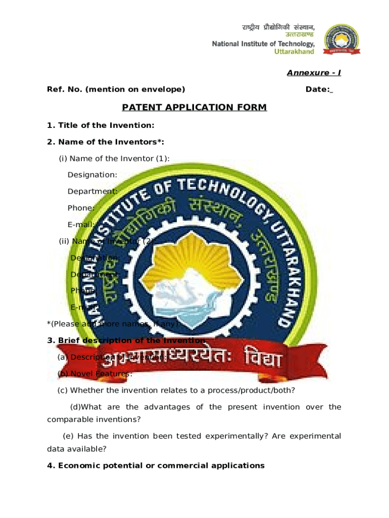RecruitmentsNational Institute of Technology, Uttarakhand - nituk ac ...