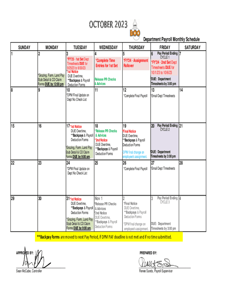 Fillable Online Employee Leave/Time Reporting Schedule including Pay ...