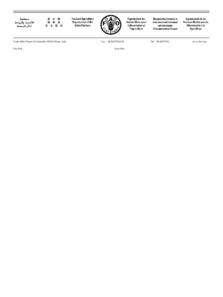 Invitation to the Hundred and Fifty-sixth Session of the FAO ... Doc ...