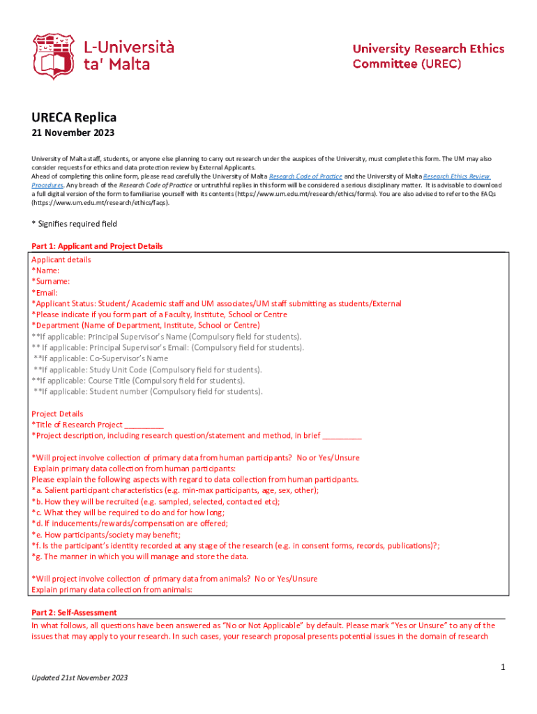 How do you submit the URECA online Doc Template | pdfFiller