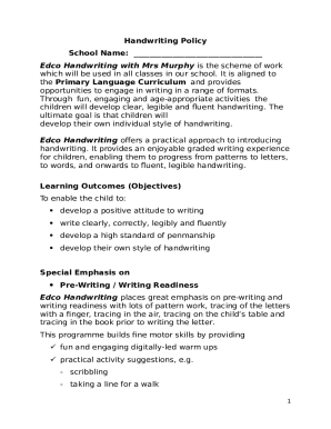 Handwriting With Mrs Murphy C: Cursive 1st Class Doc Template | pdfFiller