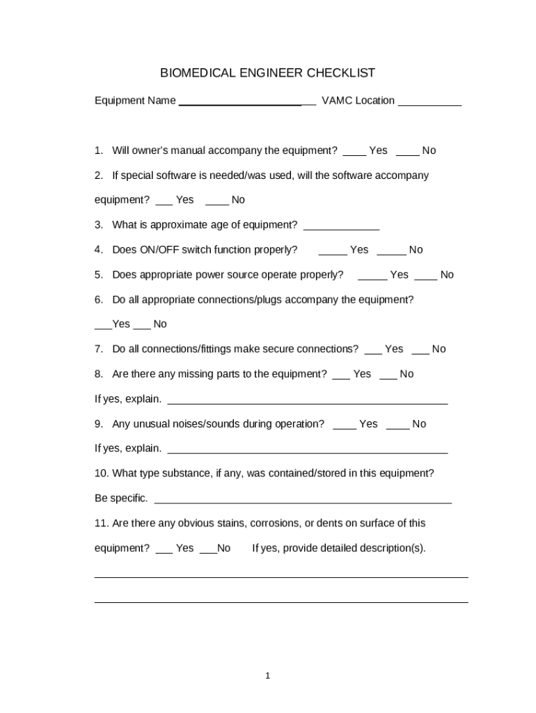 1Equipment needs to be in good condition, still within asset useful ...