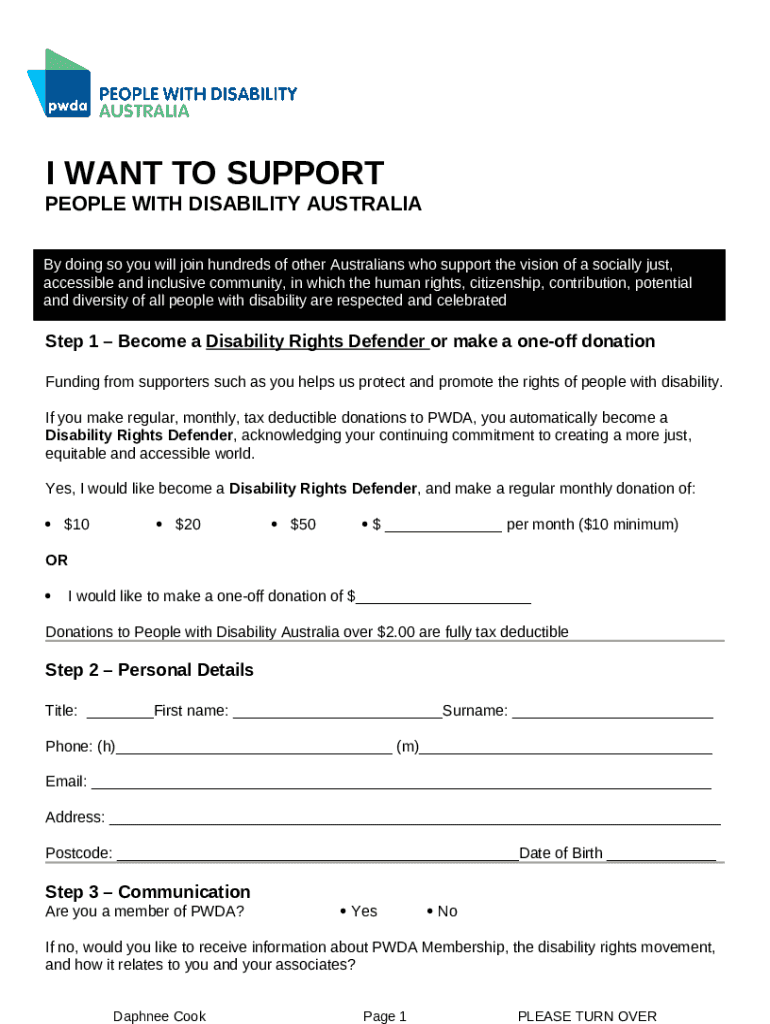 Protecting the Rights and Equality of People With Disabilities - pwd ...