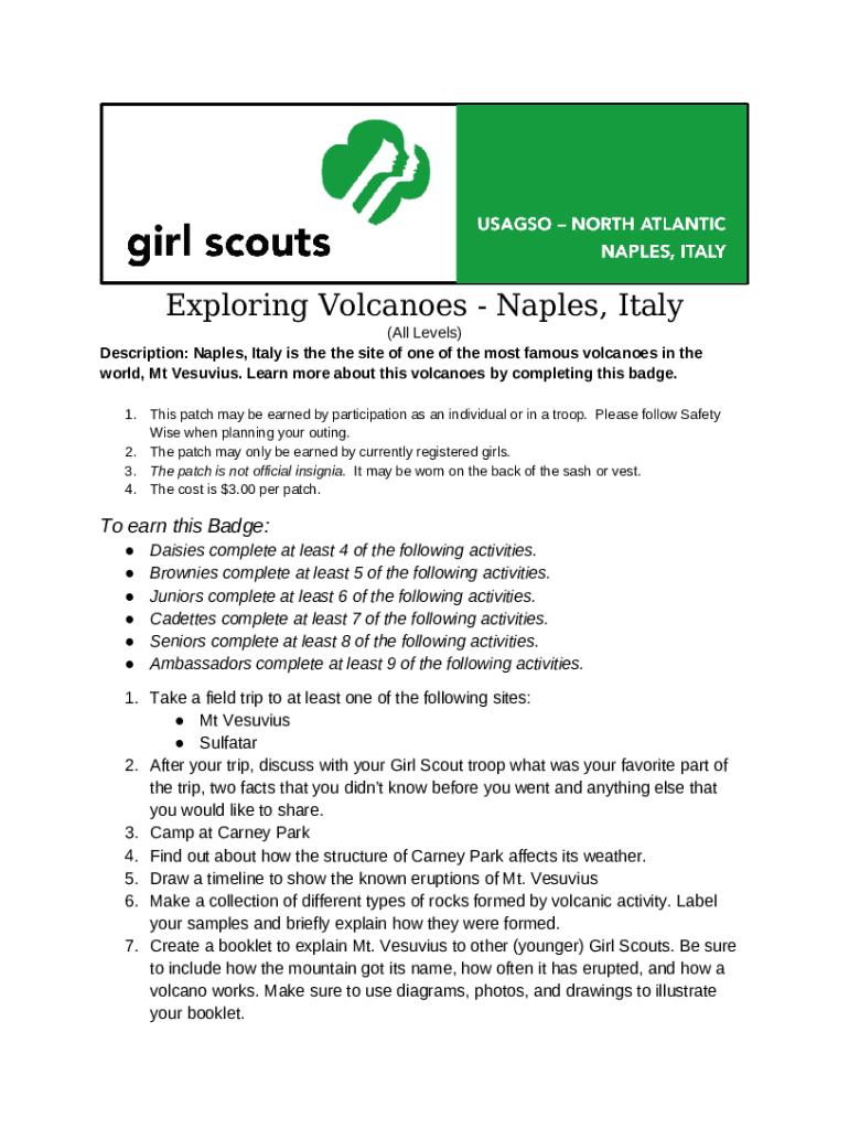 Mount Vesuvius - One of the world's deadliest volcanoes Doc Template ...