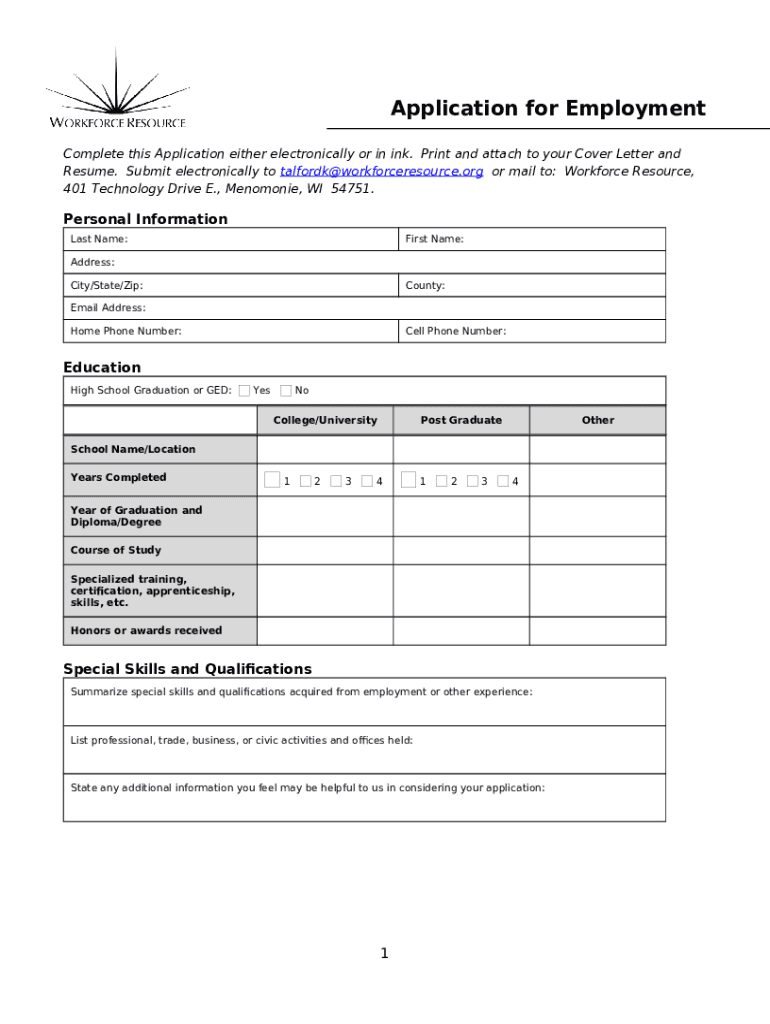 Application Instructions for New External Applicants Doc Template ...