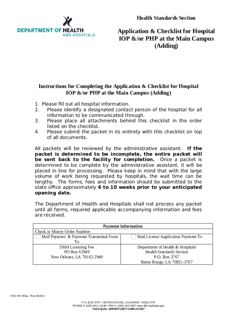 Intensive Outpatient Program (IOP) provider certification ... Doc ...