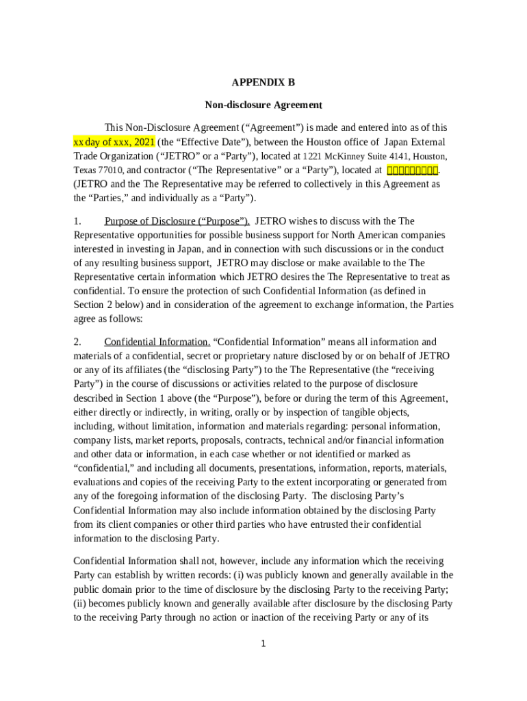 RFQ 21-402 Att 6 Standard Agreement Example Doc Template | pdfFiller