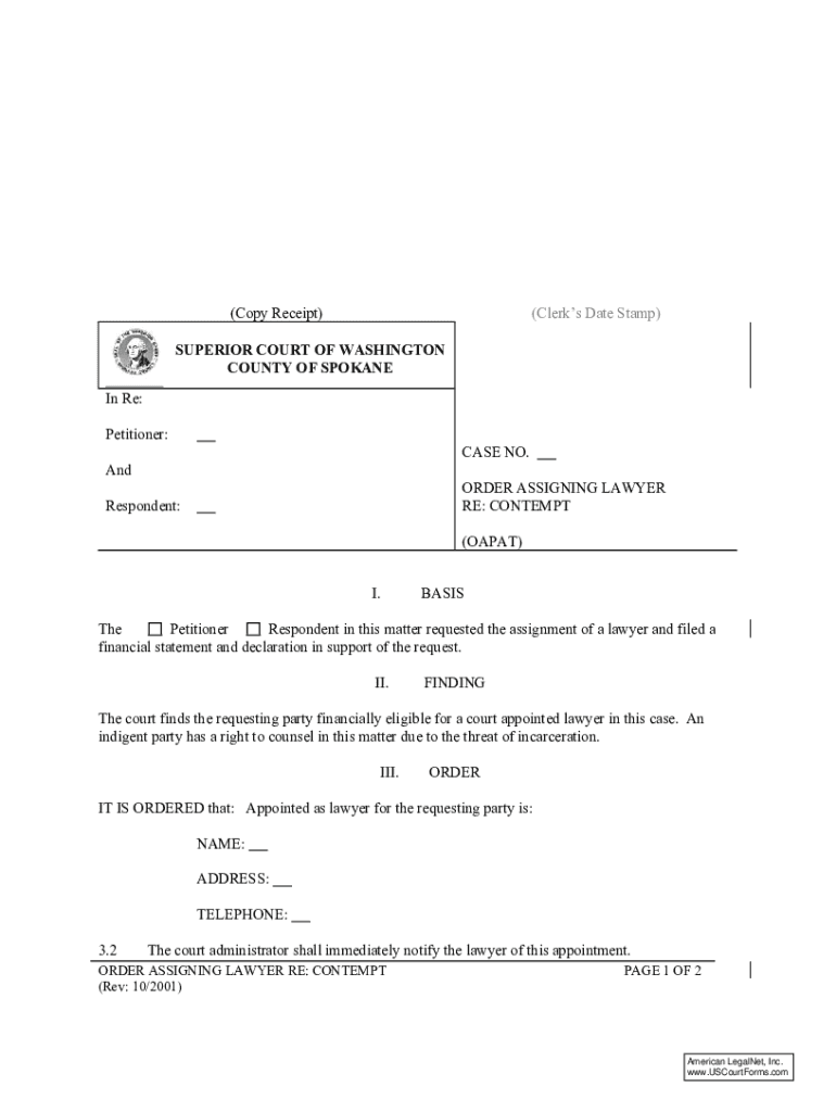 Fillable Online Drafting and Issuing Discovery Subpoenas: Washington ...