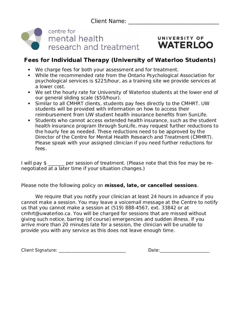 Clinical Services & ResourcesCentre for Mental Health ... Doc Template ...