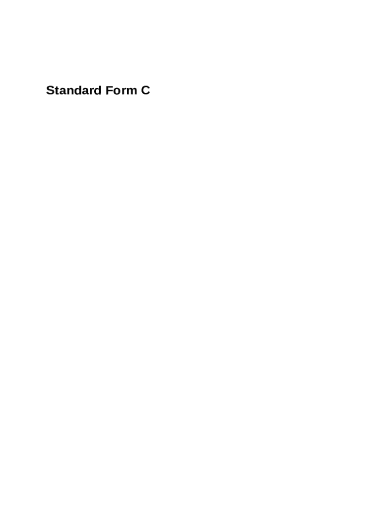 Standard F CVL G3 Sponsor notice of proposal to ... Doc Template ...