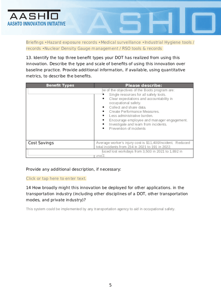 AASHTO Innovation Management Wants to Accelerate ... - web ...