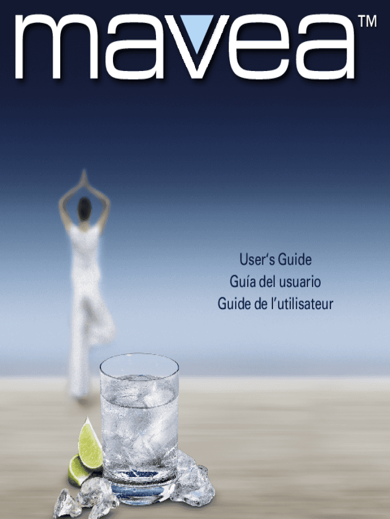 Completable En línea How to Filter Water with the Mavea Water ...