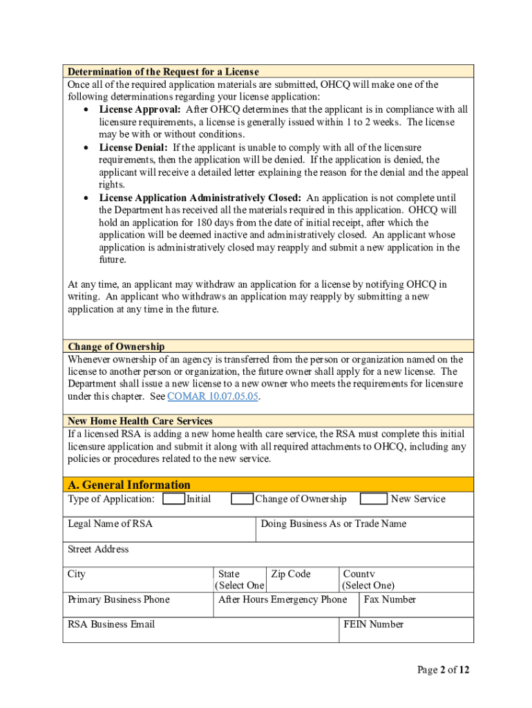 Fillable Online Rsa Application Maryland - Fill Online, Printable ...