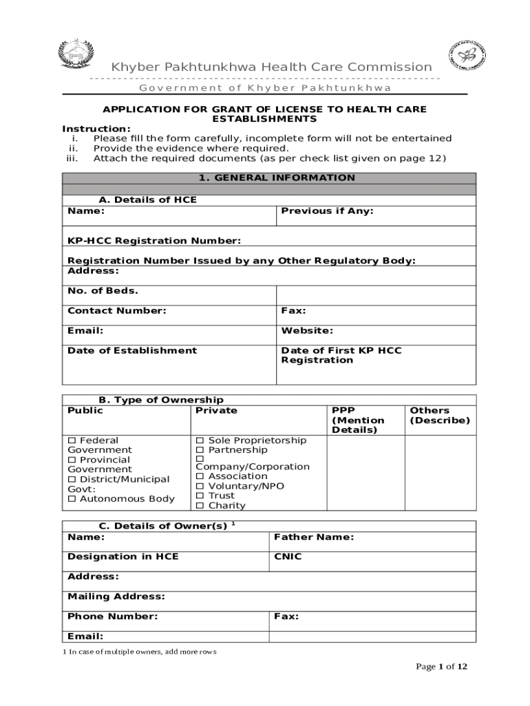Health Care Commission Registration - Fill Online ... Doc Template ...