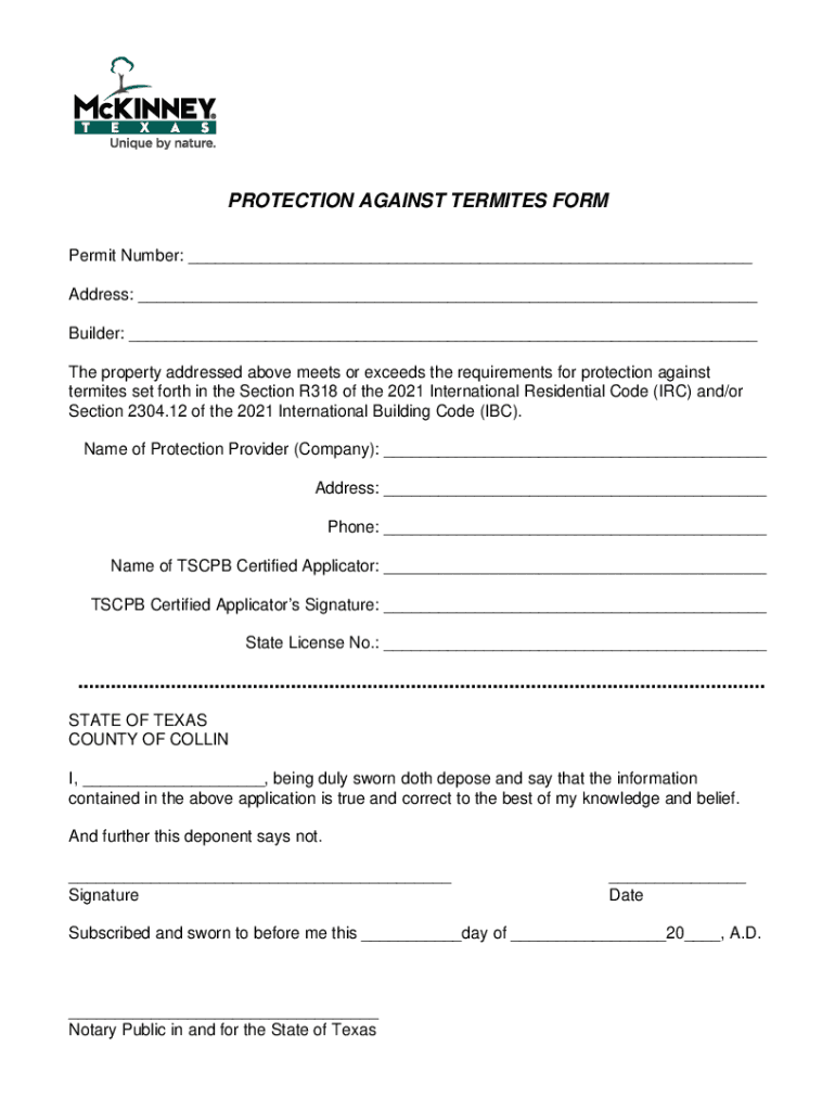 Fillable Online termites form Fax Email Print - pdfFiller