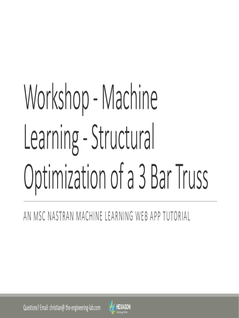 Fillable Online Nastran SOL 200 Tutorial - Machine Learning ... Fillable Online Nastran SOL 200 Tutorial - Machine Learning ...