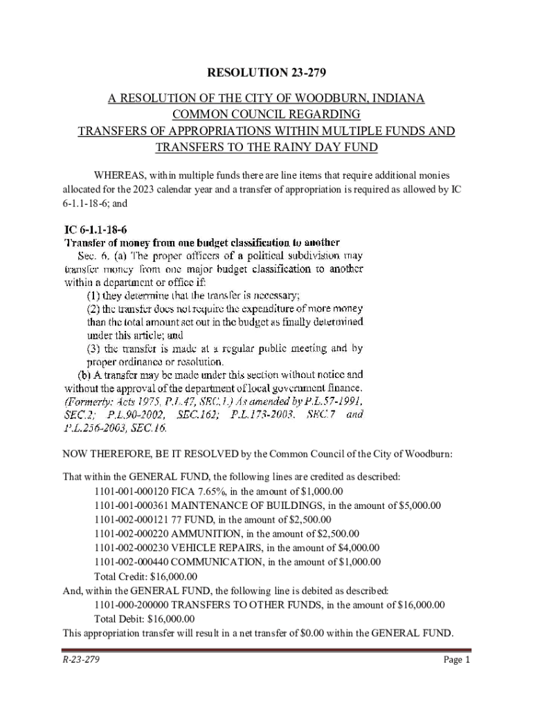 Fillable Online resolution 19-240 a resolution of the city of woodburn ...