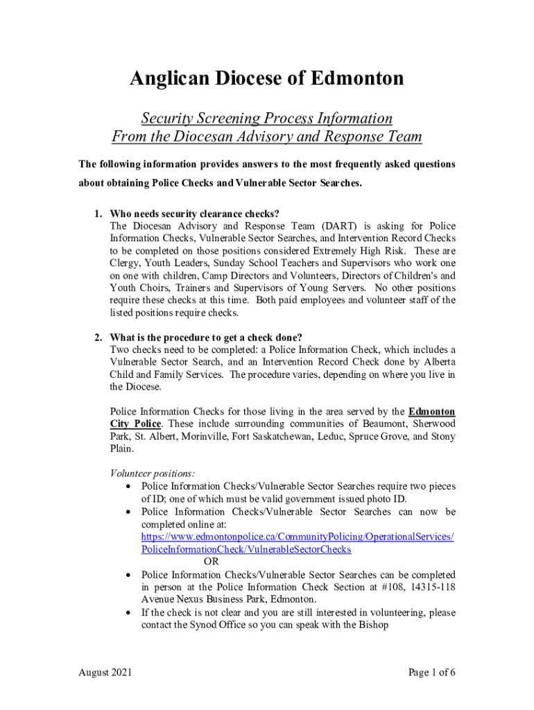 Fillable Online Anglican Diocese of Edmonton - cloudfront.net Fax Email Print - pdfFiller