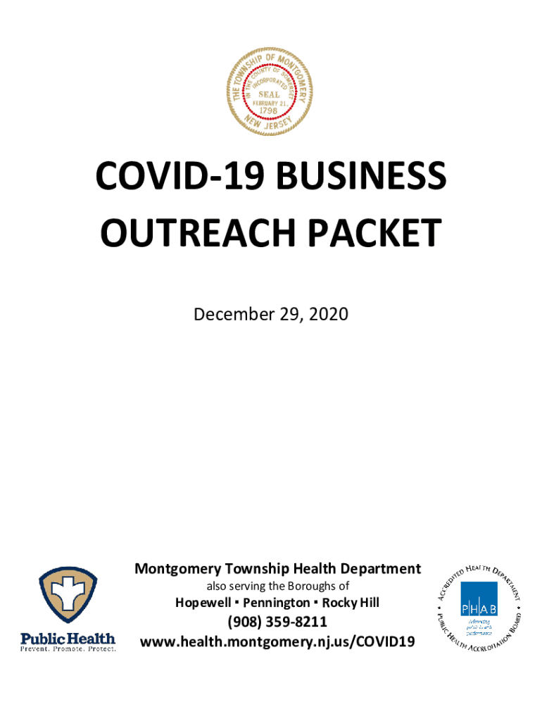 Fillable Online Montgomery Township Health Department Mask Guidance Fax ...
