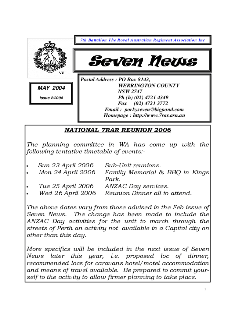 Fillable Online 7rar asn PRESIDENT'S MESSAGE It was an honour to be ...