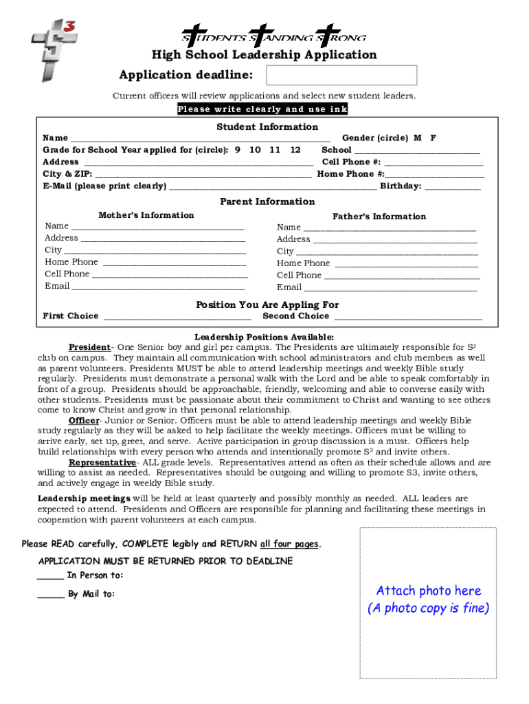 Fillable Online School Leadership Interventions Under the Every Student ...