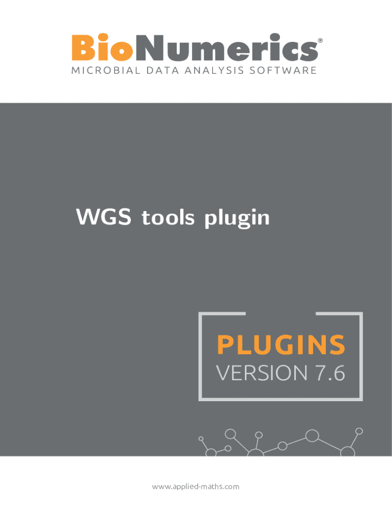 Fillable Online BioNumerics Quick Guide Version 6.6 Fax Email Print - pdfFiller