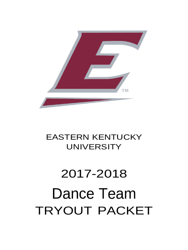 EKU Dance Team Places Second At Nationals, Announces ... Doc Template ...