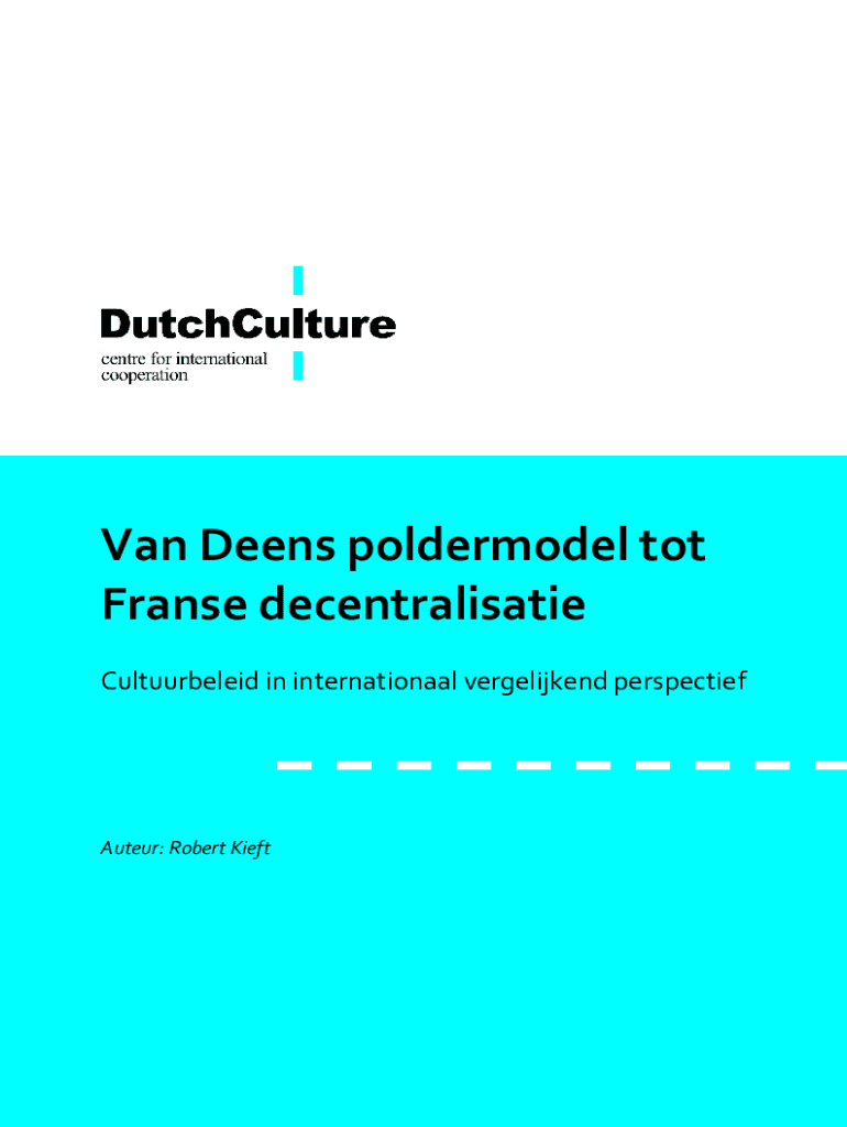 Invulbaar Online Van Deens poldermodel tot Franse decentralisatie Faxnummer Email Afdrukken ...