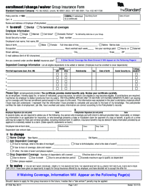 Fillable Online Business Profile - for - Standard Insurance Company Fax ...