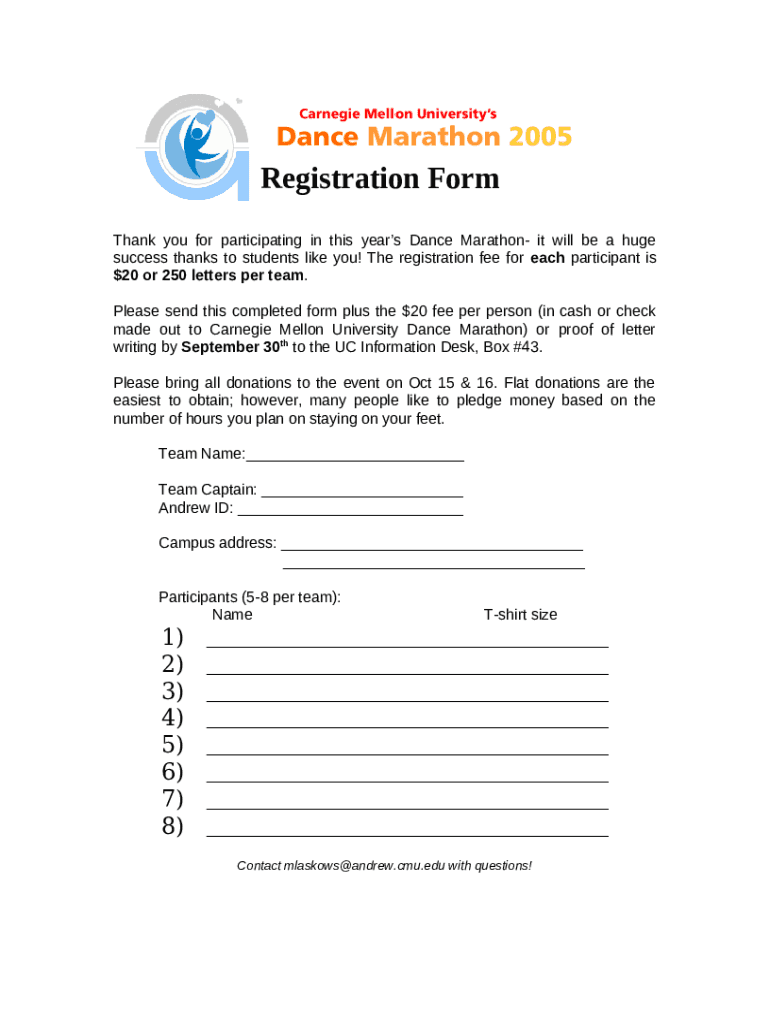 Post-Registration Thank You Page - Outline and Examples Doc Template ...