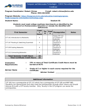 Computer Tech Basic Certificate Doc Template | pdfFiller