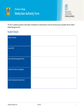 Fillable Online Date of Medical Management Plan Fax Email Print - pdfFiller