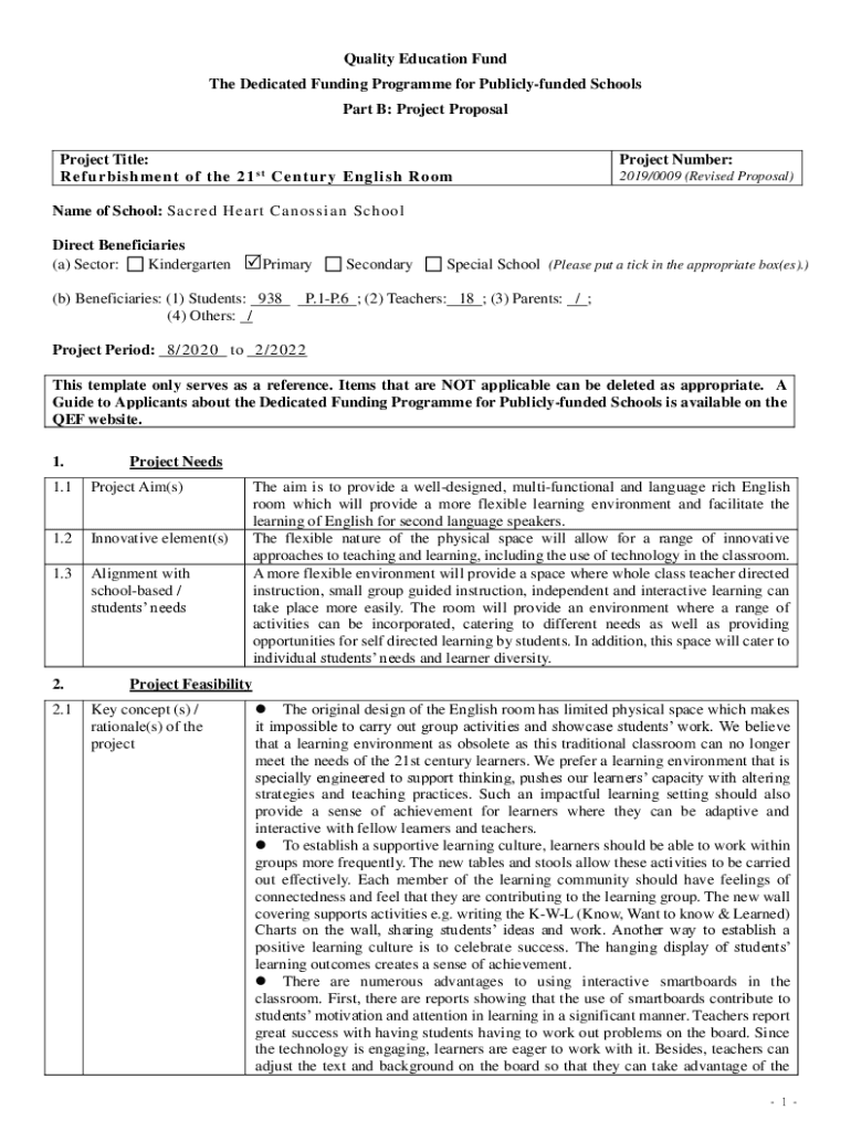 Fillable Online qcrc qef org LCQ15: Funding programmes under the Quality Education Fund Fax ...