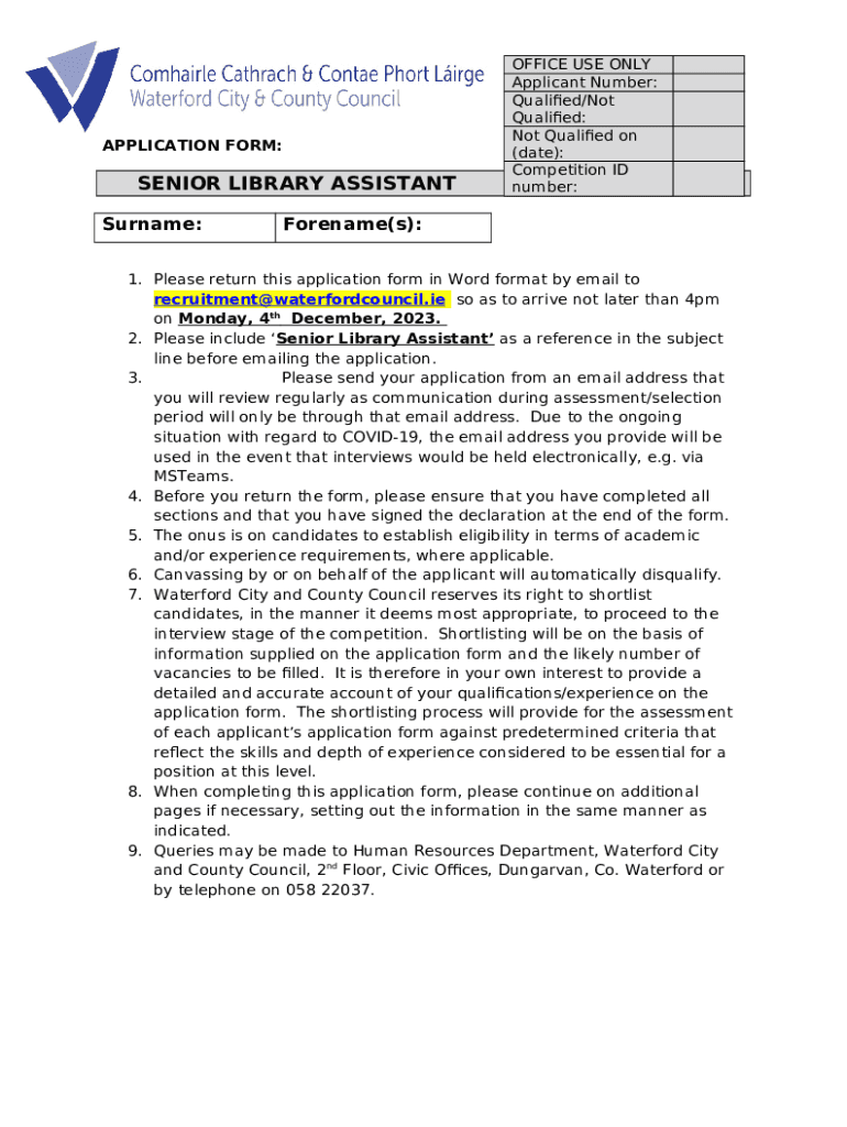 Library Application - Fill Online, Printable, ... Doc Template | pdfFiller