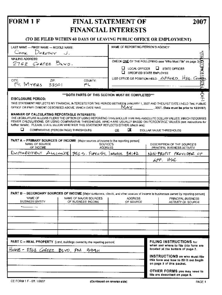 Fillable Online docs lee FORM 6F FINAL FULL AND PUBLIC 2022 DISCLOSURE ...