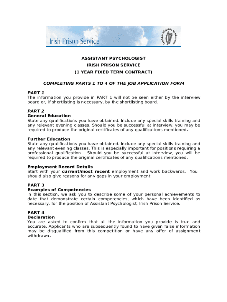 Application--Assistant-Psychologist. ... Doc Template | pdfFiller