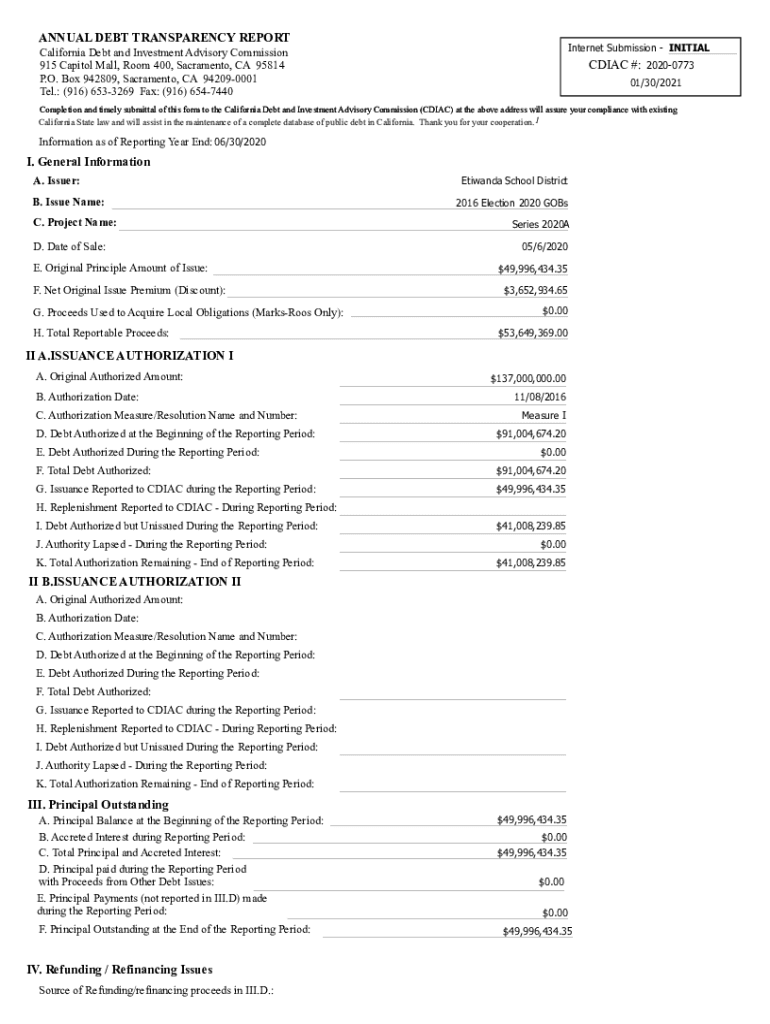 Fillable Online Fiona Ma, CPA - Welcome to the California State ...