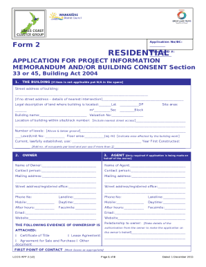 How we assess your building consent application Doc Template | pdfFiller