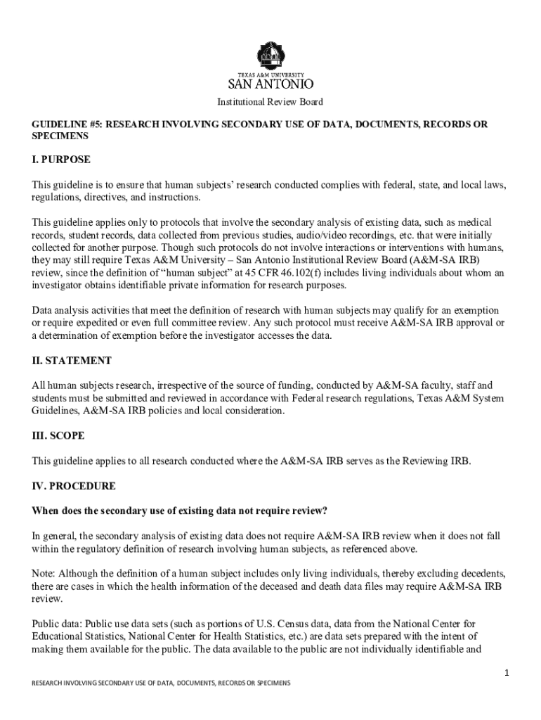 Fillable Online Human Subjects Research & Institutional Review Board (IRB) Fax Email Print ...