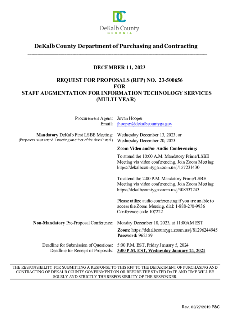 Fillable Online Request for Proposals (RFP) for Development of ... Fax ...