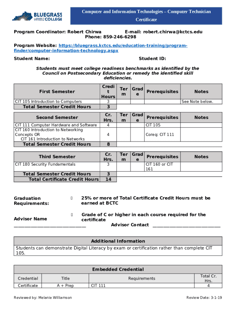 cit-certificate-computer-technician. ... Doc Template | pdfFiller