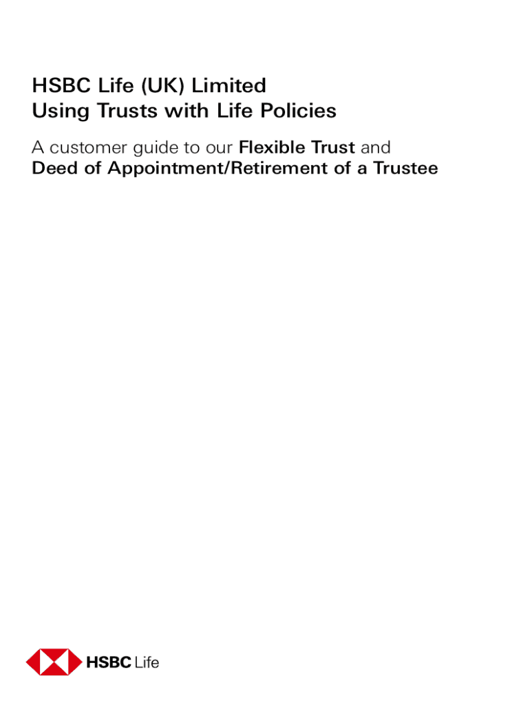 Fillable Online HSBC Life (UK) Limited Deed of Appointment of ...