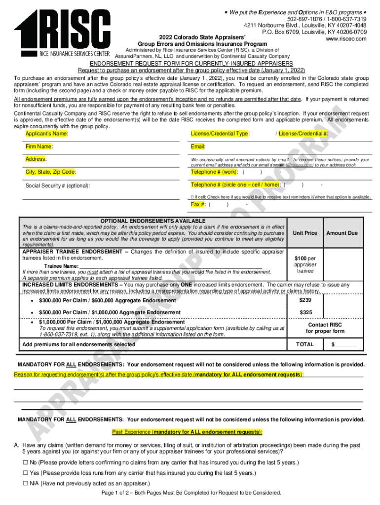 Fillable Online Products - LIA Administrators and Insurance Services ...